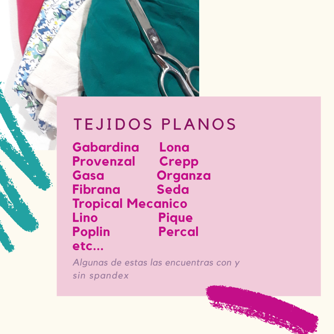Telas planas y telas de punto!! Hablemos de telas | Costura y otros ...